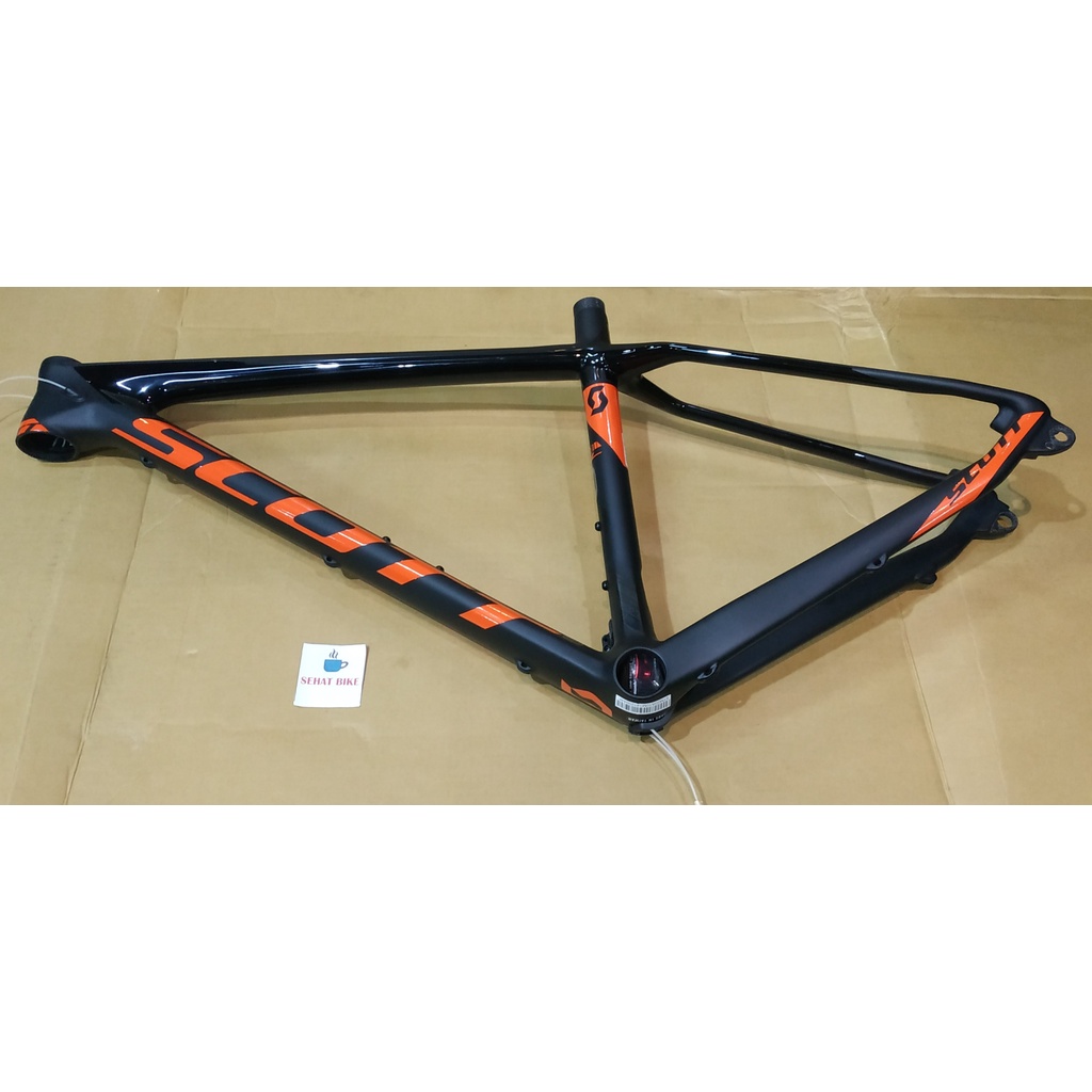 Jual Frame Batang Sepeda Mtb Scott Scale 700 SL Black Orange Carbon ...
