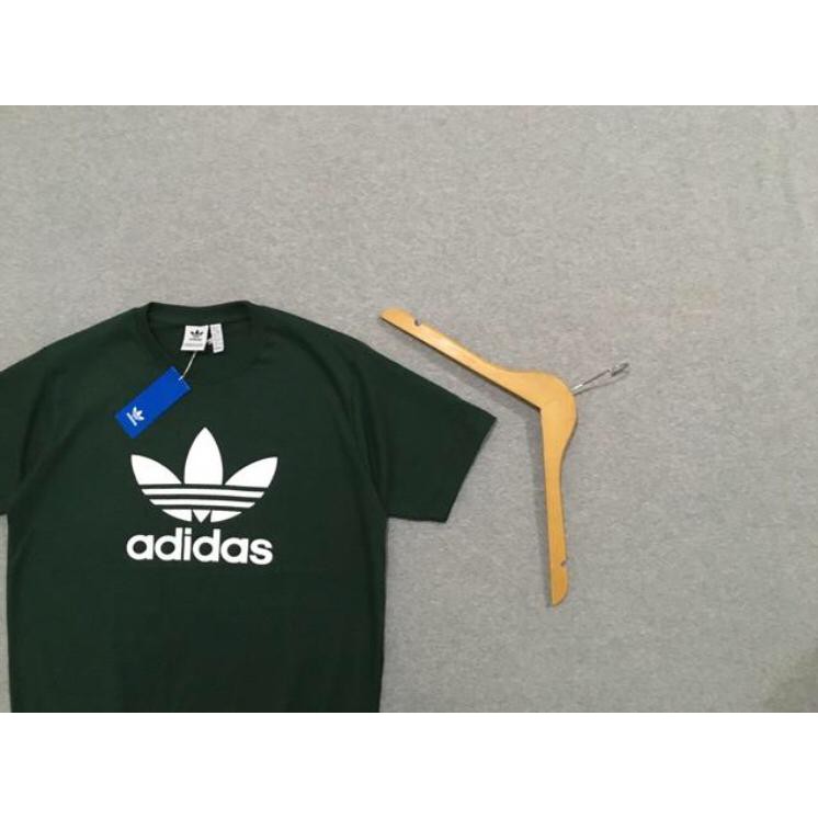 Jual Kaos adidas trefoil - green army | Shopee Indonesia