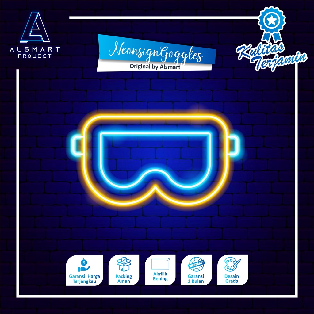 Jual Neon Flex Ready Goggles | Shopee Indonesia