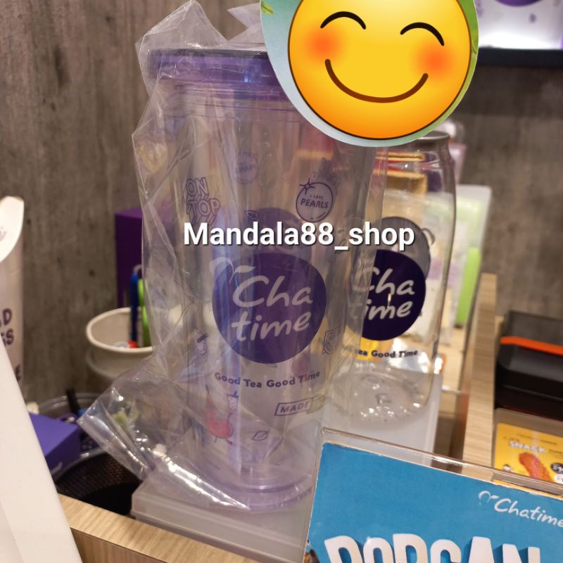 Jual Tumbler Chatime Indonesia edisi stamp | Shopee Indonesia