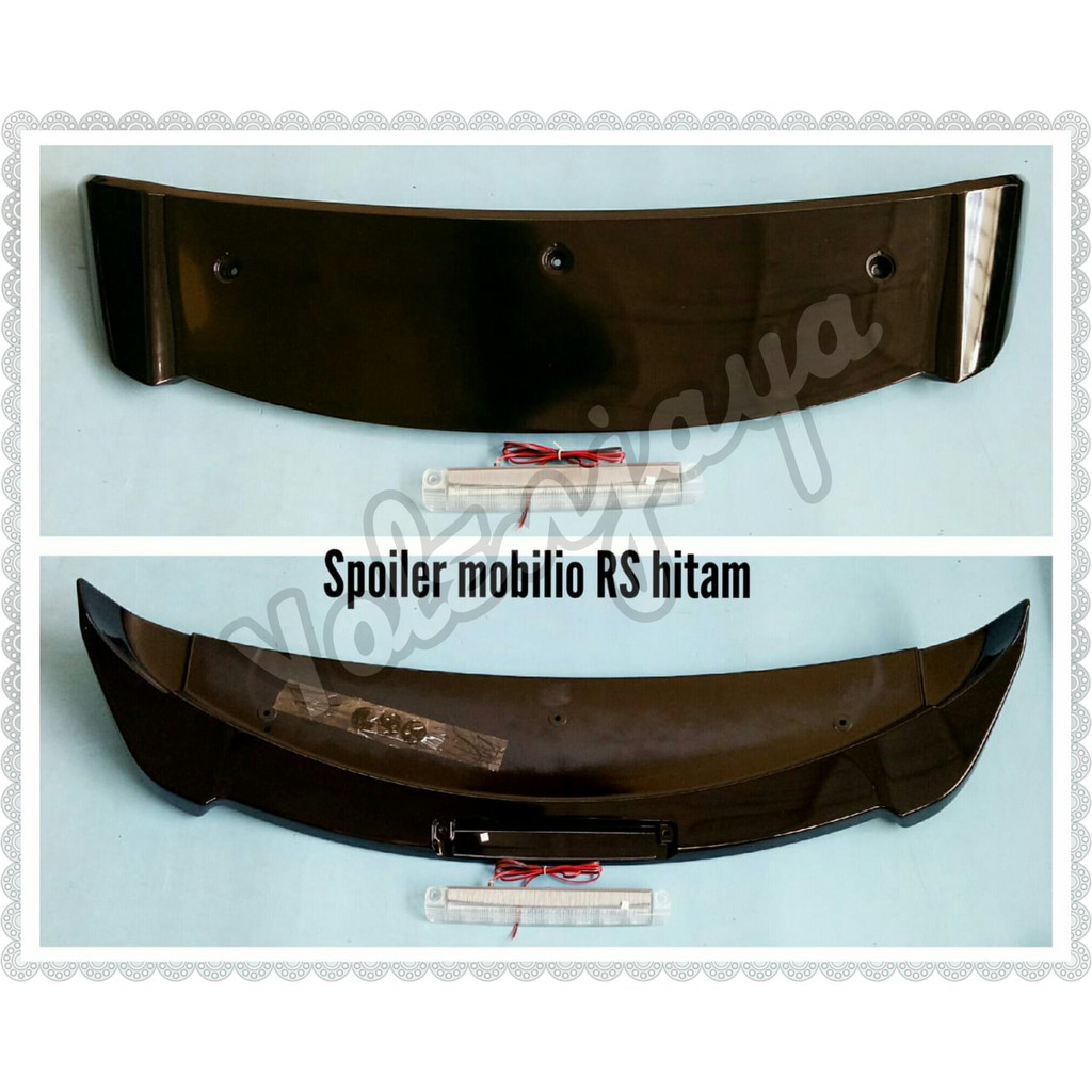 Jual Spoiler Mobilio RS Hitam | Shopee Indonesia