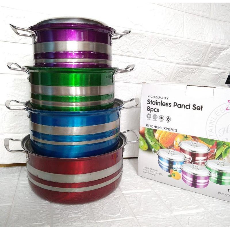 Jual COOKWARE SET RAINBOW / PANCI SET PELANGI | Shopee Indonesia
