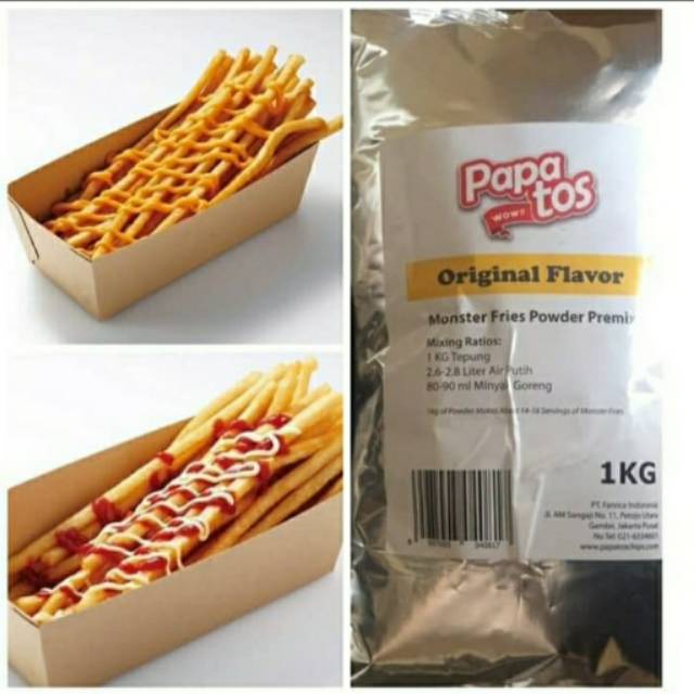 Jual Papatos long potato powder 1kg / tepung long potato / tepung ...