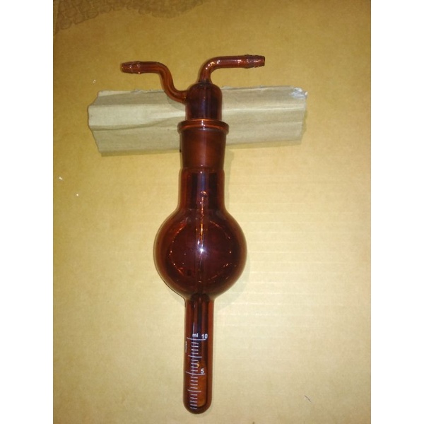 Jual tabung impinger buble midget amber coklat for NO2+filter | Shopee ...