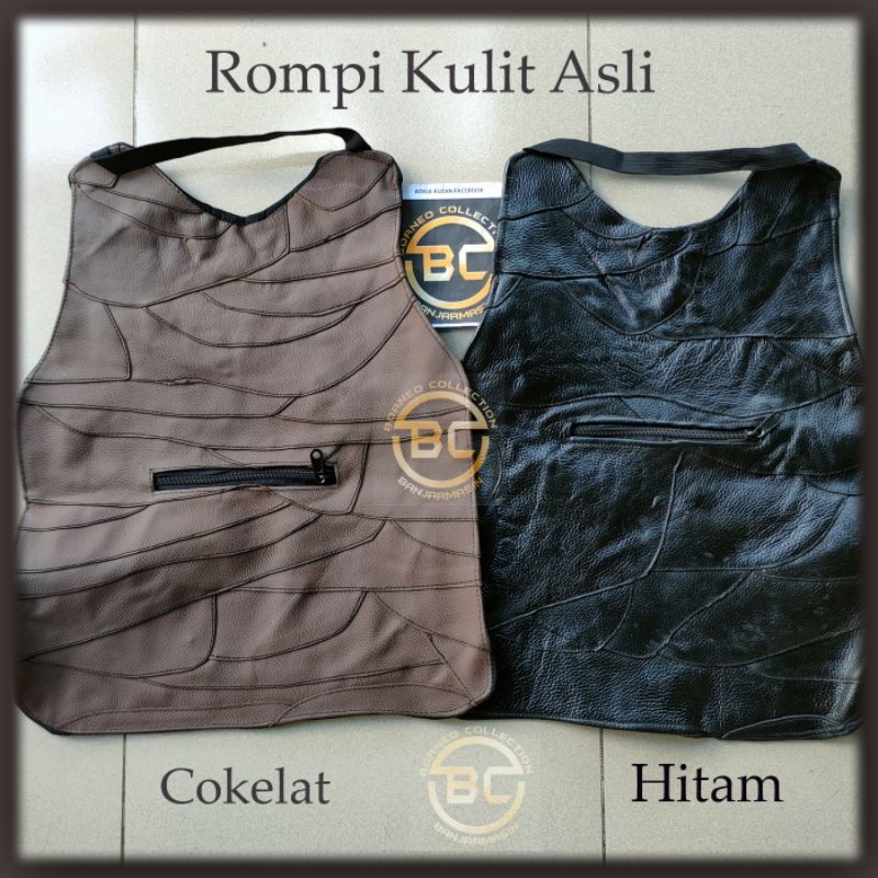 Jual Rompi kulit asli / pelindung dada untuk berkendara motor | Shopee ...