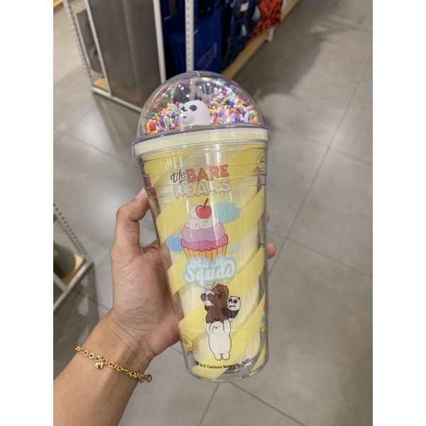 Jual Miniso Tumblr we bare bears 480ml | Shopee Indonesia