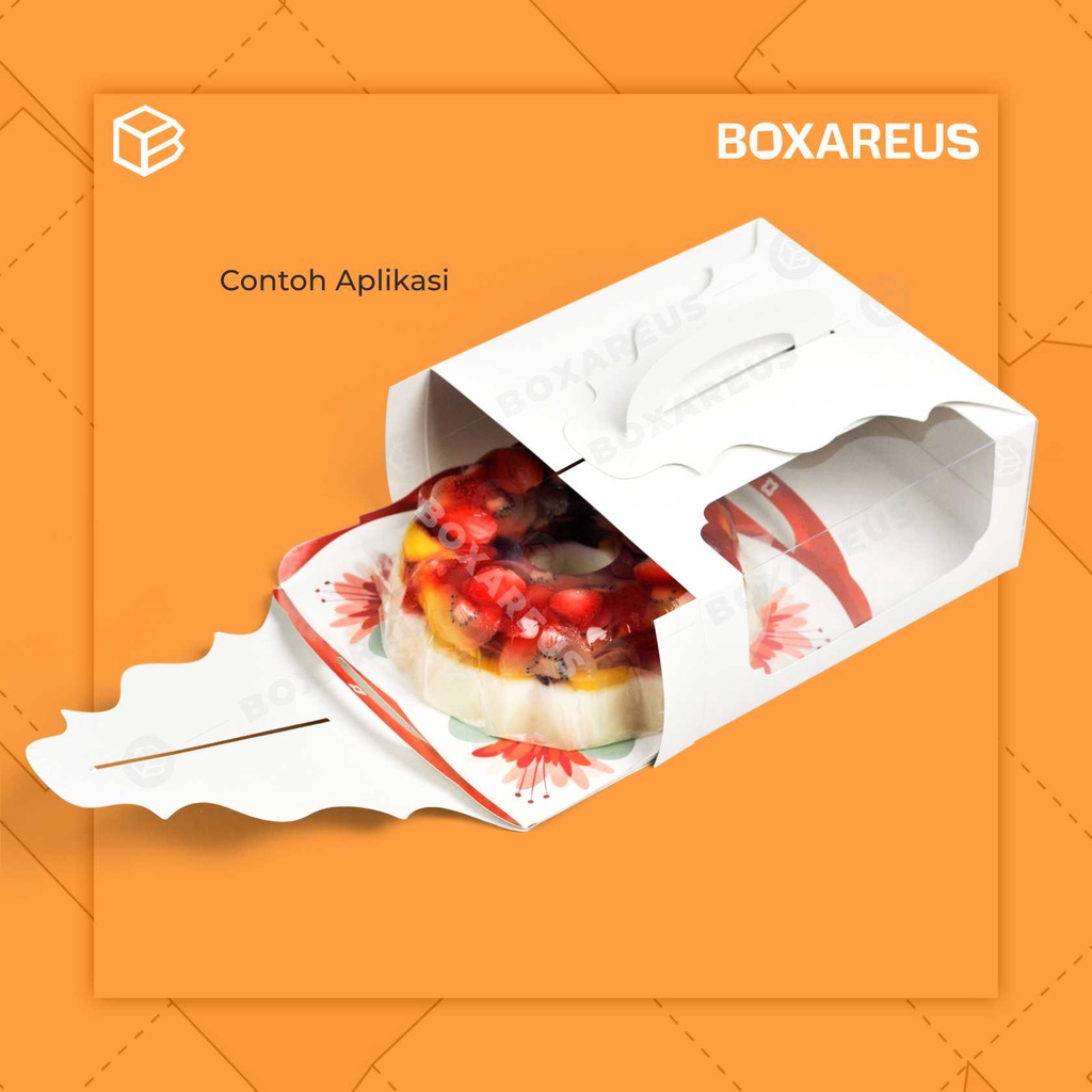 Jual Box Packaging Mika Cake Box Kotak Kemasan Dus Kue | 42210 (10 pcs ...