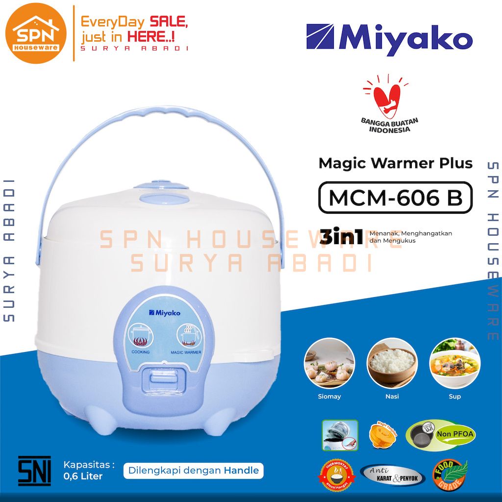 Jual Rice Cooker MCM-606A BGS MIYAKO | Shopee Indonesia