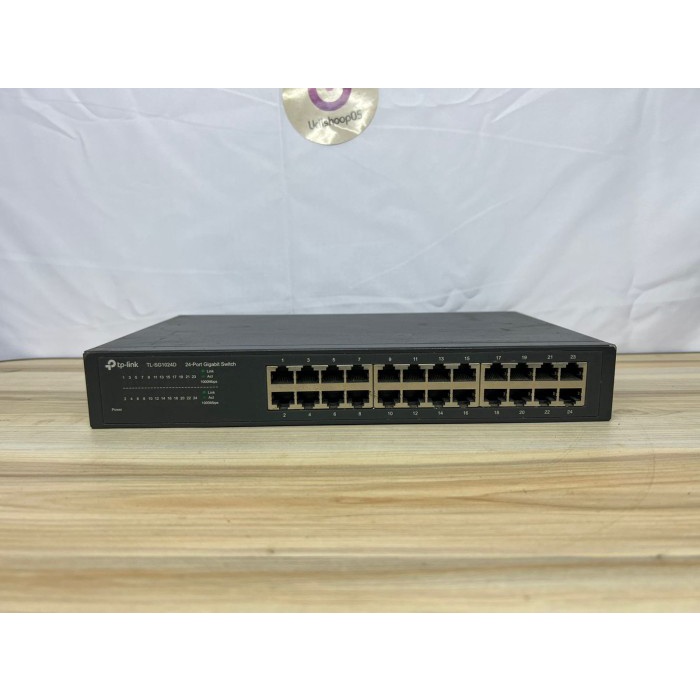 Jual TP-LINK TL-SG1024D 24 Port Gigabit Desktop/Rackmount Switch Hub ...