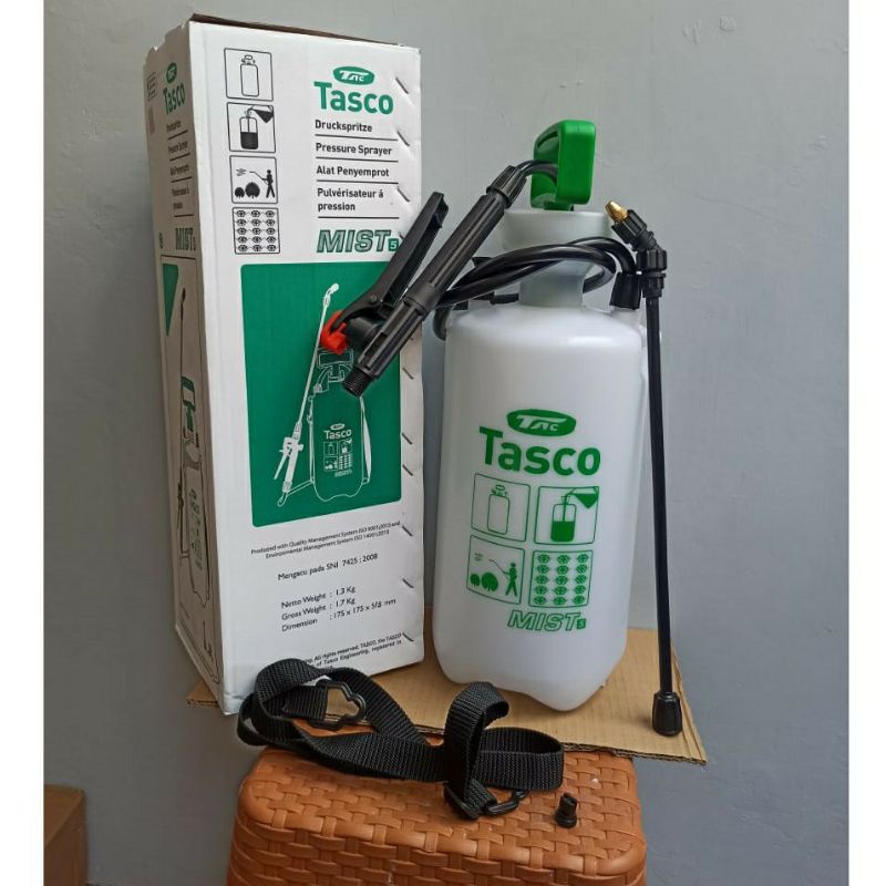 Jual Hand Sprayer Tasco 5 Liter Alat Semprot Hama Dan Tanaman | Shopee ...