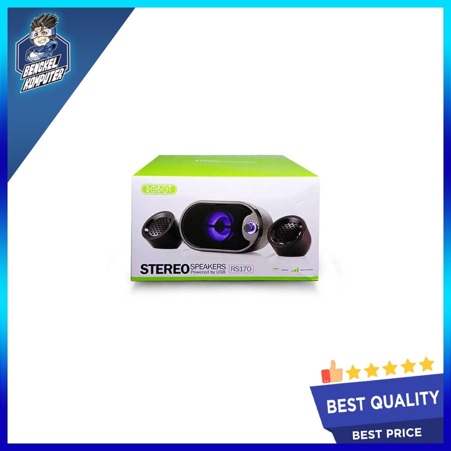 Jual SPEAKER STEREO ROBOT RS170 | Shopee Indonesia