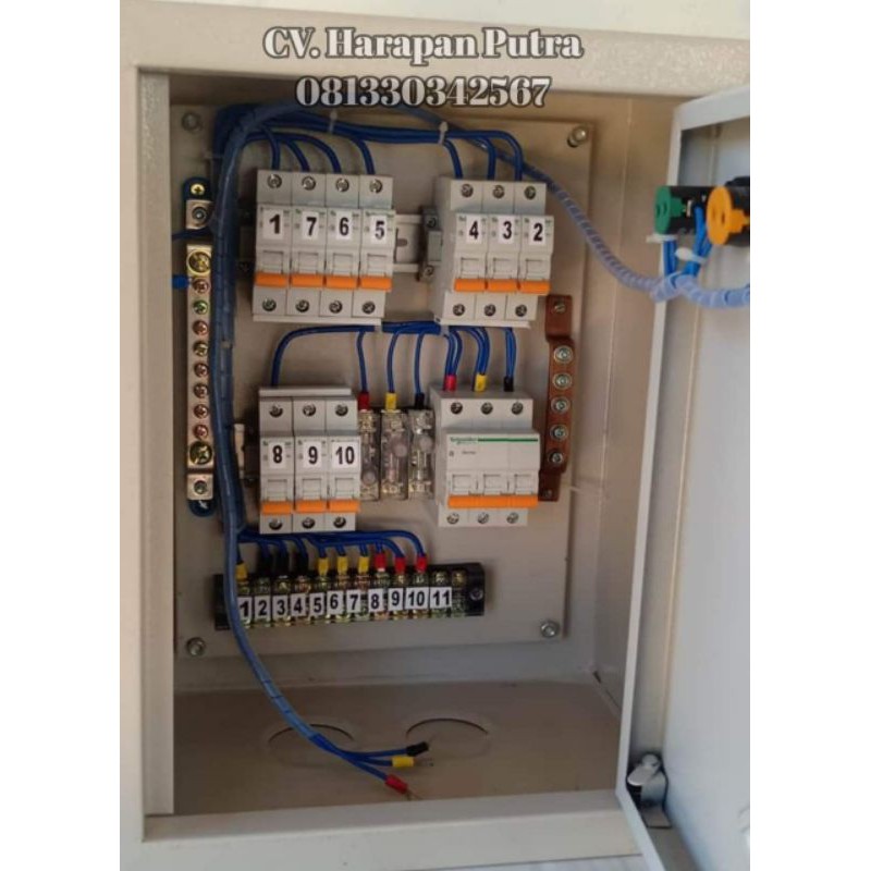Jual PANEL INSTALASI LISTRIK 3PHASE 12GRUOP SEDERHANA | Shopee Indonesia