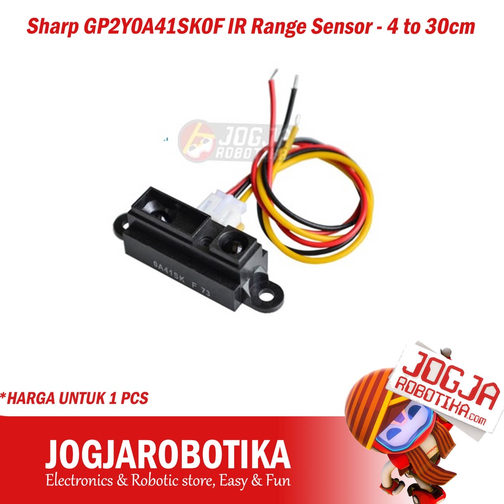 Jual Sharp GP2Y0A41SK0F IR Range Sensor 4 to 30cm | Shopee Indonesia