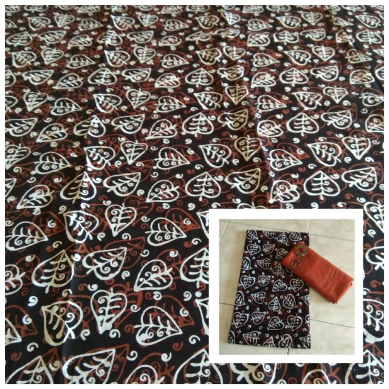 Jual KAIN BATIK CAP | MOTIF LOVE UKURAN 2M | Shopee Indonesia
