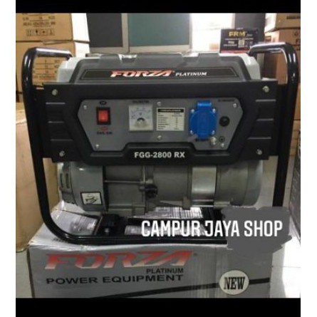 Jual Mesin Generator Listrik / Genset / Jenset Forza 1000 Watt FGG 2800 ...