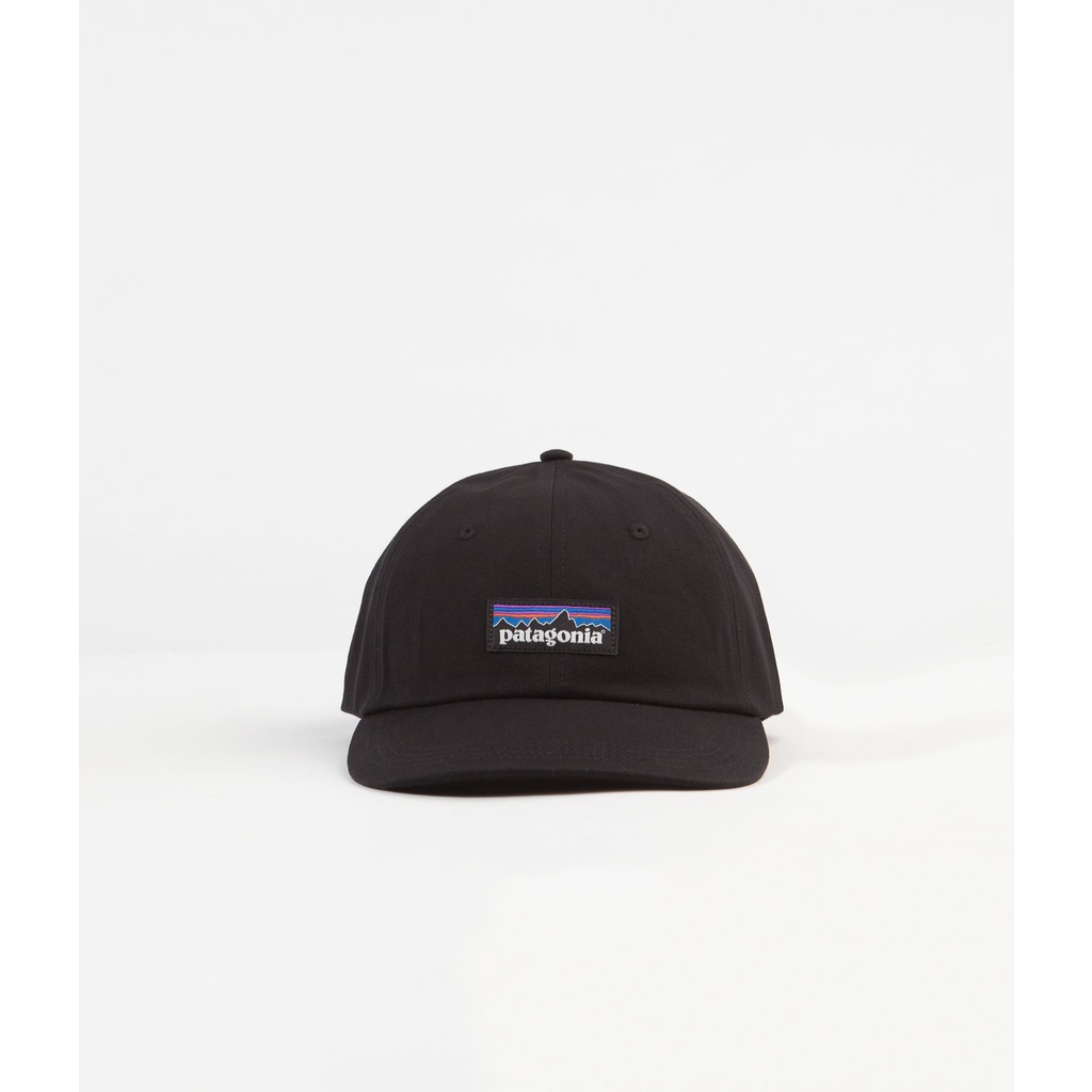 Jual PATAGONIA P6 LABEL TRAD CAP BLACK TOPI PATAGONIA | Shopee Indonesia
