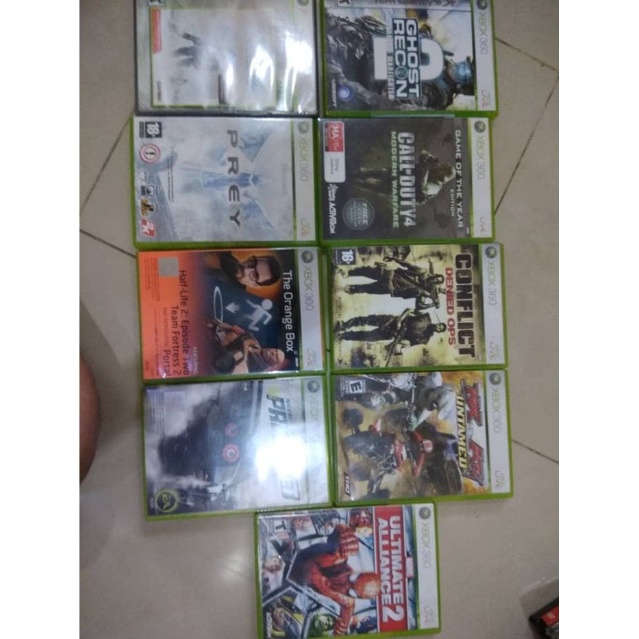 Jual GAME ORI XBOX 360 SECOND MURAH | Shopee Indonesia