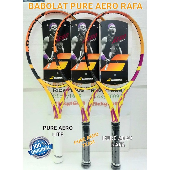 Jual RAKET TENIS BABOLAT PURE AERO RAFA - BABOLAT PURE AERO RAFA LITE - BABOLAT PURE AERO RAFA ...