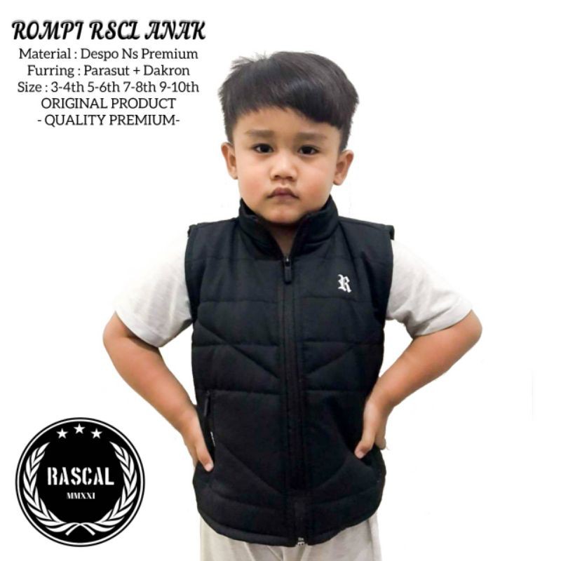 Jual Rompi Anak / Rompi RSCL / Rompi Anak Parasut / Rompi Anak Kekinian ...