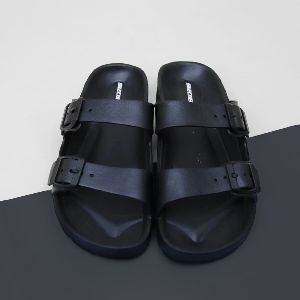 Jual Sandal Pria Skecher Sandal Selop Sketchers Terbaru Sendal Cowok ...