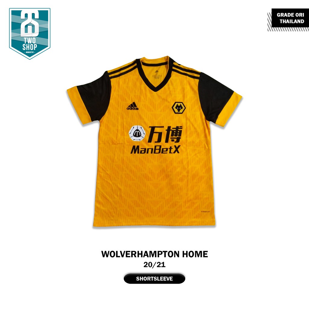 Jual Jersey Bola Wolverhampton Home 2020/2021 Grade Ori | Shopee Indonesia