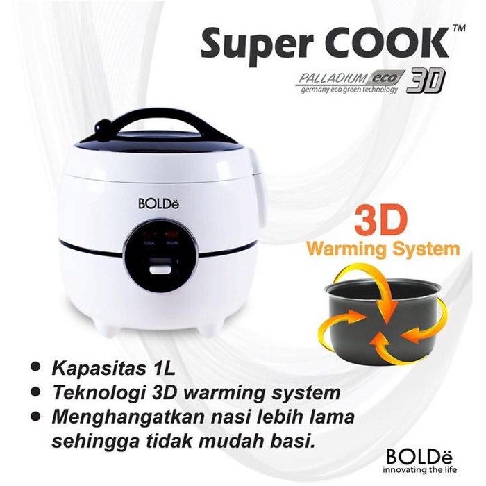 Jual Super COOK 3 D BOLDe 1 Liter | Shopee Indonesia