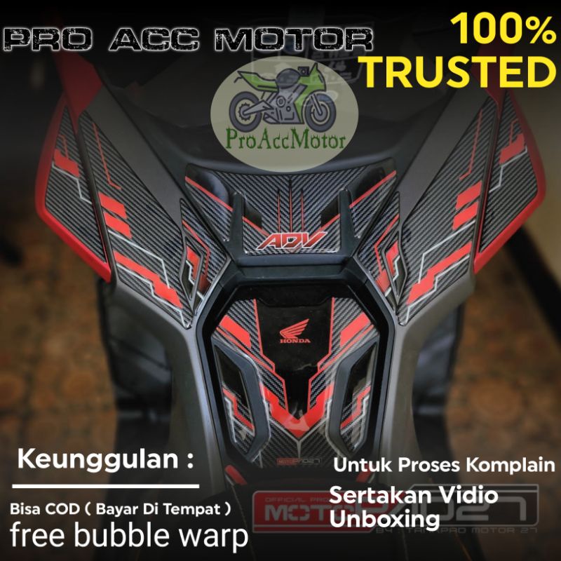 Jual Stiker Sticker Tankpad+sayap Adv 160 Stiker Tanki ADV 160 Resin ...