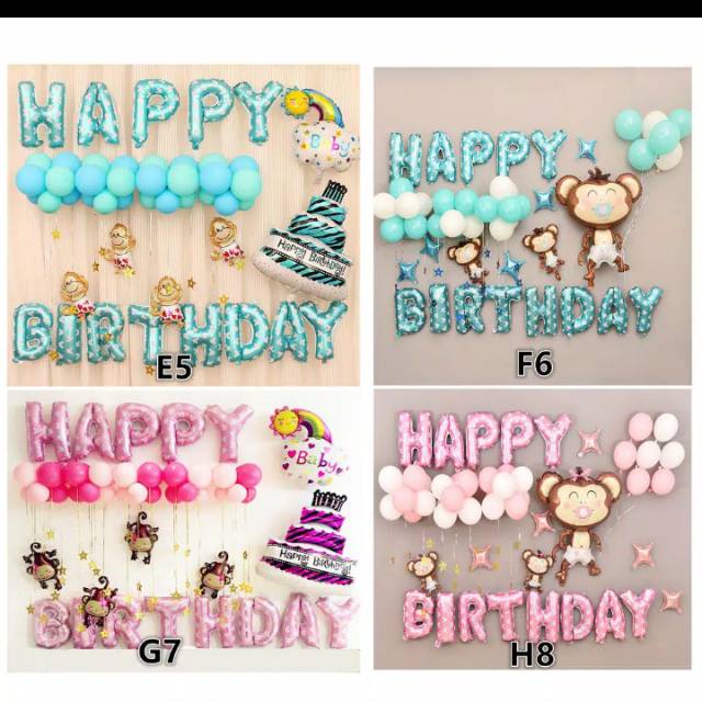 Jual Paket balon ultah anak | Shopee Indonesia
