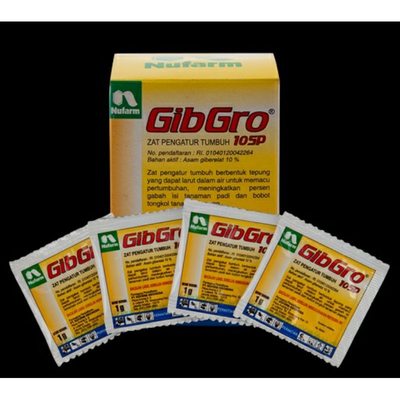 Jual GIBGRO 10SP 1GR & GIBRO 20SP 1GR - HORMON ZPT ASAM GIBRELAT ...