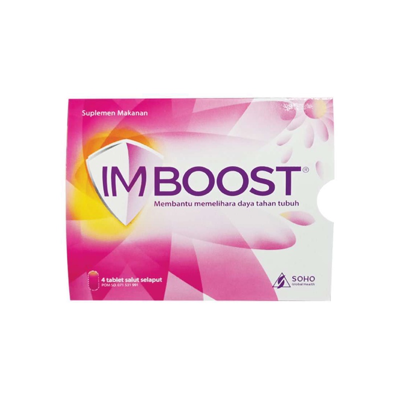 Jual Imboost strip isi 10 tablet Obat Peningkat Imun Daya Tahan Tubuh ...