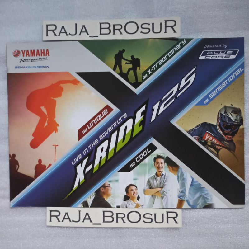 Jual Poster brosur Yamaha X-Ride 2019 | Shopee Indonesia