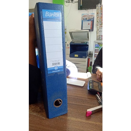 Jual PP lever arch file F4 bantex (Map Bantex ) | Shopee Indonesia