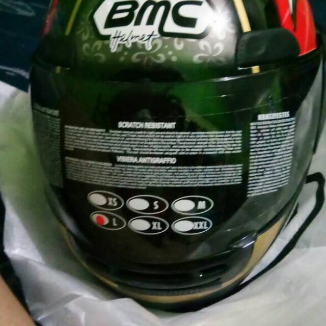 Jual Helm bmc Fullface | Shopee Indonesia