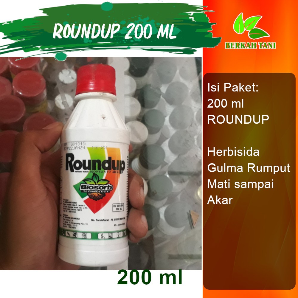 Jual Roundup 200 ml Obat Gulma Rumput | Shopee Indonesia