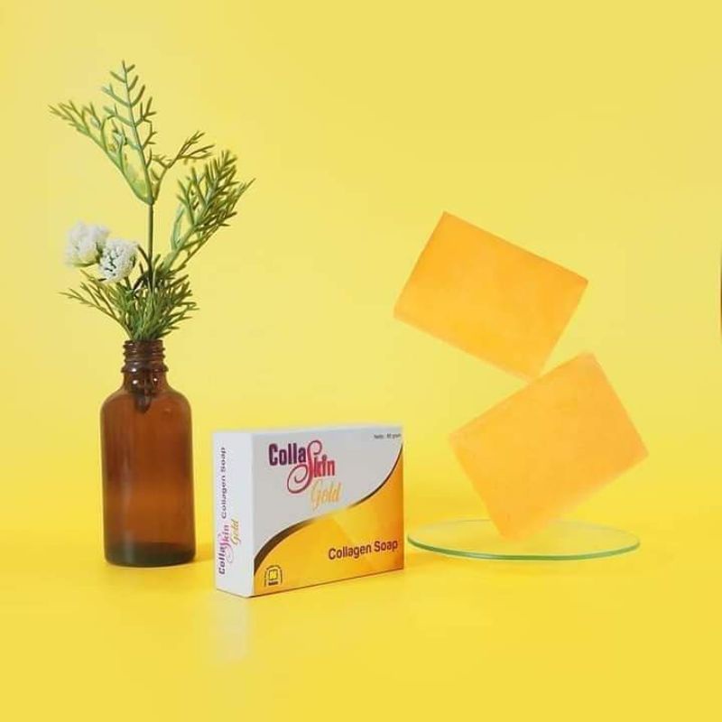 Jual ( CSOAP ) COLLASKIN GOLD COLLAGEN SOAP ( SABUN BATANG ) | Shopee ...