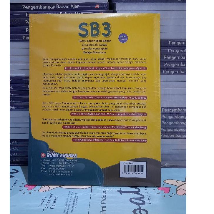 Jual READY W9622 BUKU ANAK SB3 / SATU BULAN BISA BACA / CARA MUDAH CEPAT DAN MENYENANGKAN ...