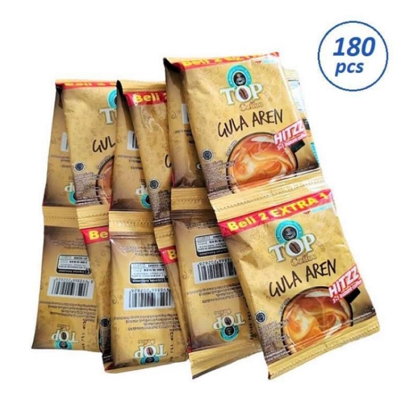 Jual Top Coffe Gula Aren Kopi Instan [ 22 grm/180 Sachet / karton ...