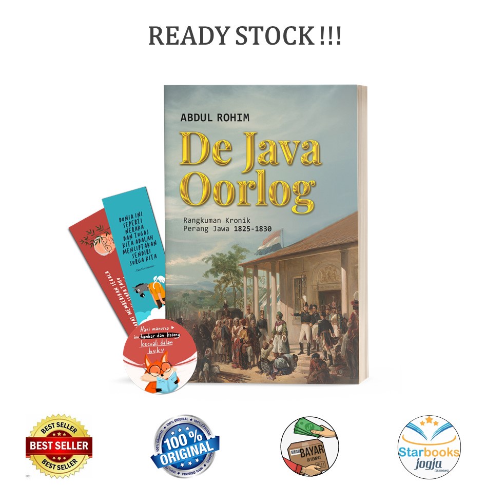 Jual AHI - Buku De Java Oorlog Rangkuman Kronik Perang Jawa | Shopee ...