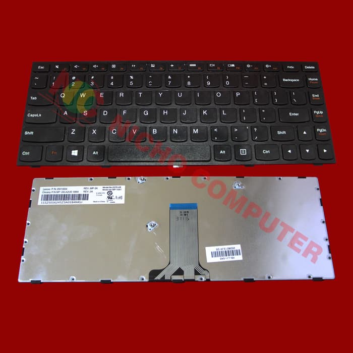 Jual KEYBOARD LENOVO G40 G40-30 Z40-70 BLACK | Shopee Indonesia
