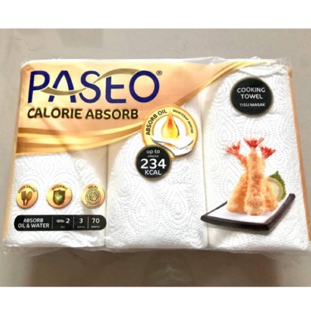 Jual Tissue Minyak Paseo 3in1 / Kitchen Towel / Tissue Dapur / Tissue ...