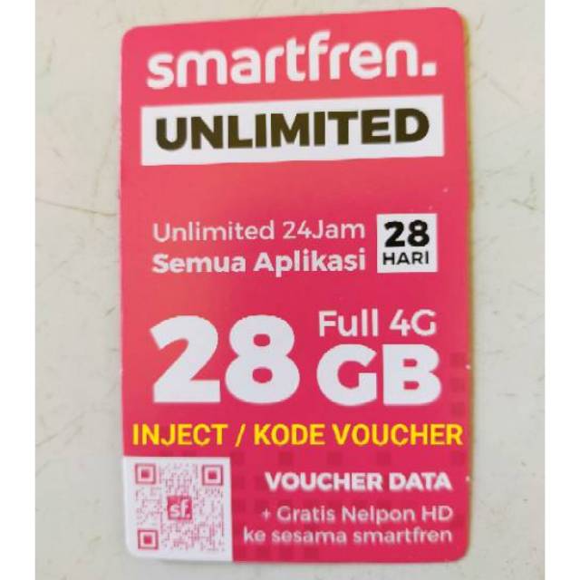 Jual VOUCHER SMARTFREN UNLIMITED TANPA ONGKIR (KIRIM KODE/INJECT KUOTA) | Shopee Indonesia