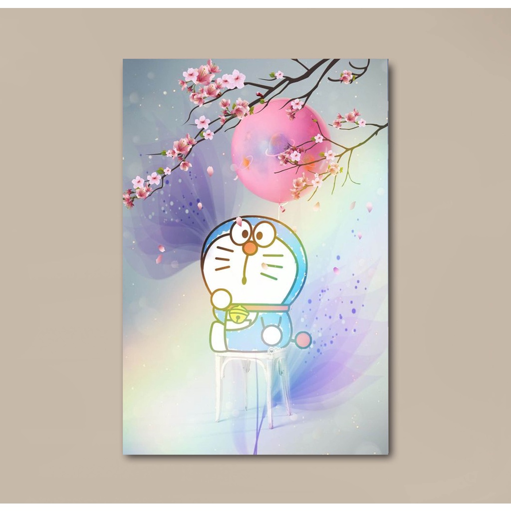 Jual Hiasan Dinding Kamar Doraemon / Poster Dinding Doraemon / Lukisan ...