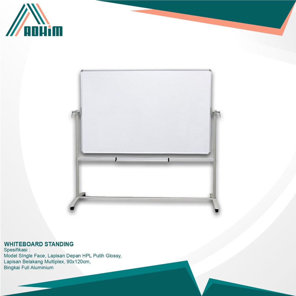 Jual WHITEBOARD STANDING 90 x 120 cm | Shopee Indonesia