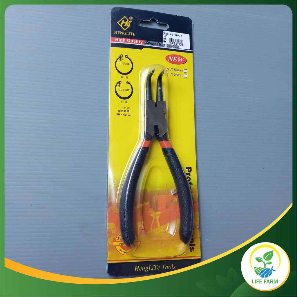 Jual Tang Snap Ring Bengkok Tutup 6 inch | Shopee Indonesia