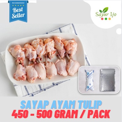 Jual WINGS STICK Sayap Ayam Tulip 450 - 500 Gram / Pack Fresh Chicken ...