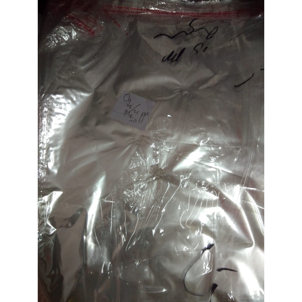 Jual Plastik Bungkus OPP (25x35x04) (100 Lembar) | Shopee Indonesia