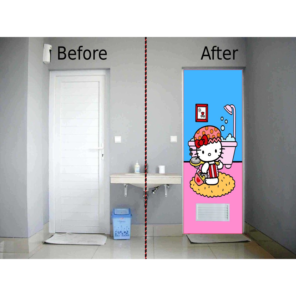 Jual BARU!!! STICKER PINTU KAMAR MANDI GAMBAR GAMBAR TERBARU | Shopee ...