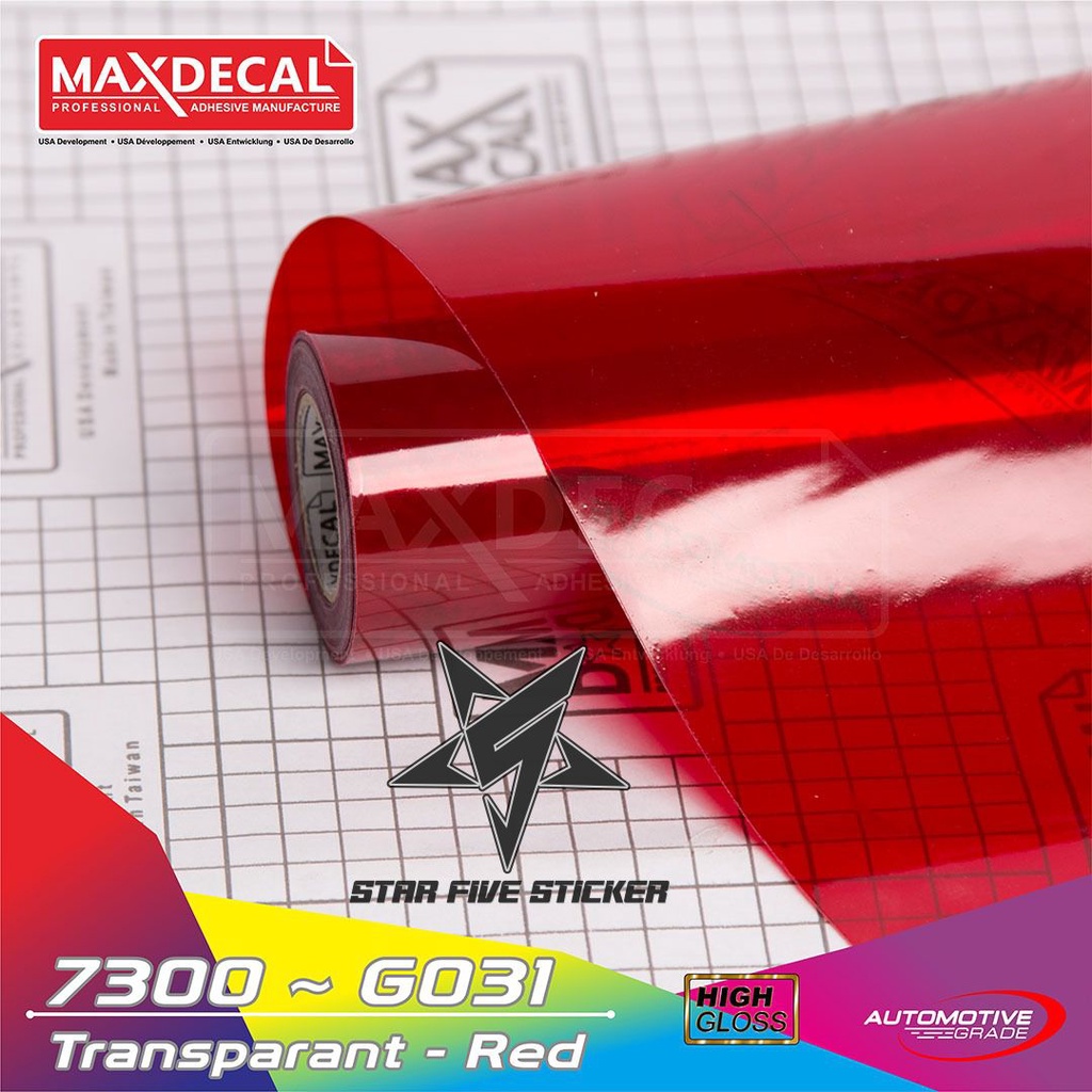 Jual Stiker Skotlet Motor Hitam Transparan Bening Warna Variasi Sticker ...