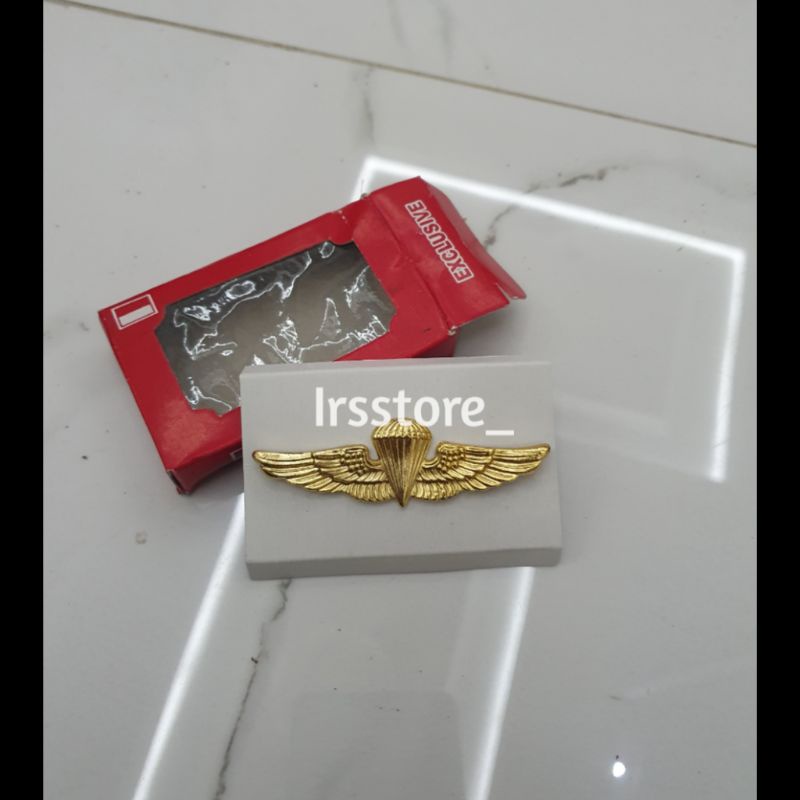Jual wing terjun tni ad / brivet terjun tni ad | Shopee Indonesia