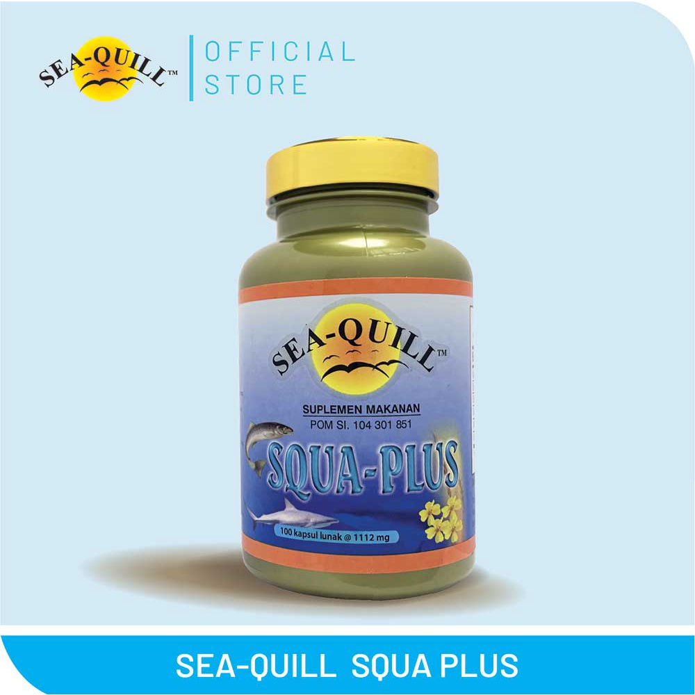 Jual Sea Quill Squa Plus 100 softgel | Shopee Indonesia